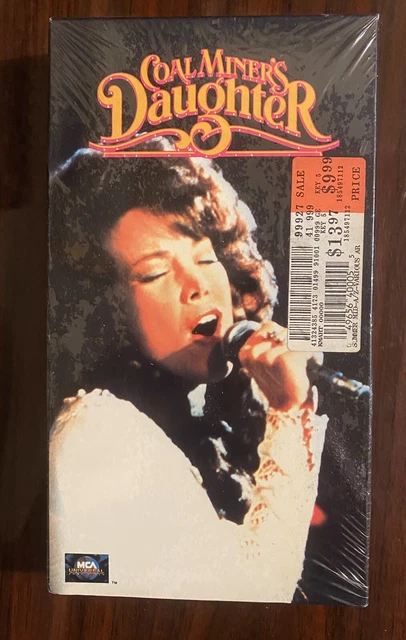 COAL MINERS DAUGHTER VHS, 1980 New & Factory Sealed Sissy Spacek As ...