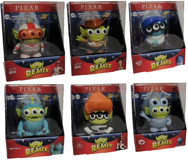 MATTEL DISNEY PIXAR Remix Aliens Figure Toy Story Monster AG Inside Out ...