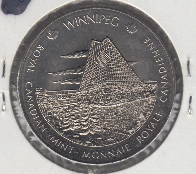 ROYAL CANADIAN MINT Commemorative Token Ottawa and Winnipeg Mints ...