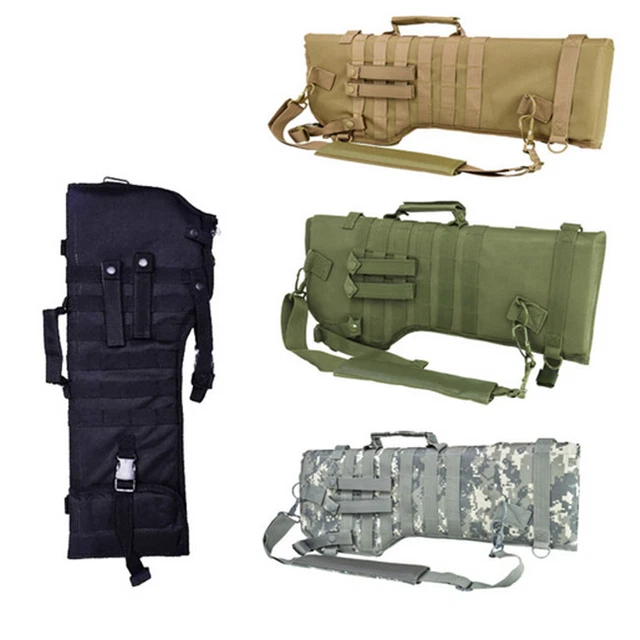 TACTICAL RIFLE SCABBARD Backpack Holster Shotgun Bag Long Gun ...