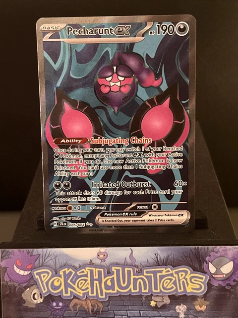 POKEMON CARD PECHARUNT EX 085/064 Full Art Shrouded Fable Near Mint £6. ...