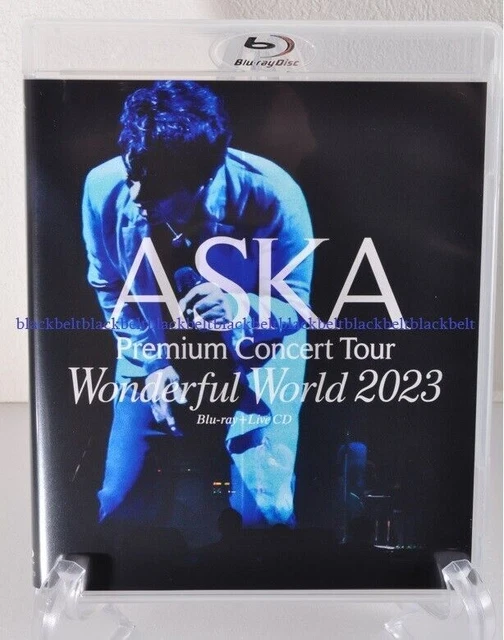 ASKA BLU-RAY WONDERFUL World 2023 Tournée de concerts premium avec 2 CD ...