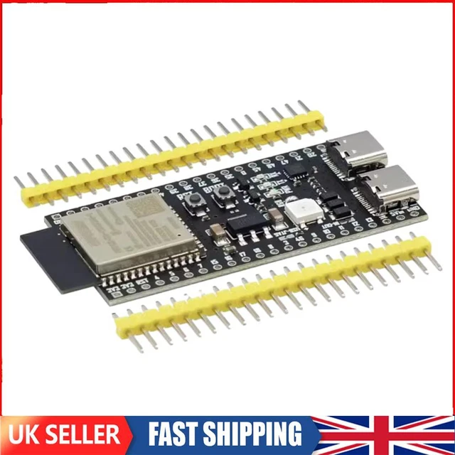 ESP32/ ESP32-S3/ESP32-C3 DEVELOPMENT Board Dual Type-C (N16R8 Not Welded) £9.59 - PicClick UK