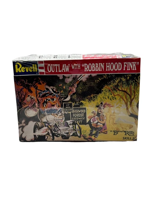 VINTAGE REVELL OUTLAW With Robin Hood Fink Model Kit #7622 Sealed New ...