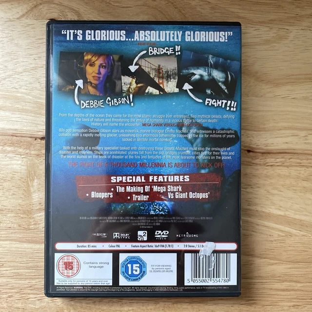 GIANT MONSTER DVD Bundle, Mega Sharks, Octopus, Sharktopus, Roger ...