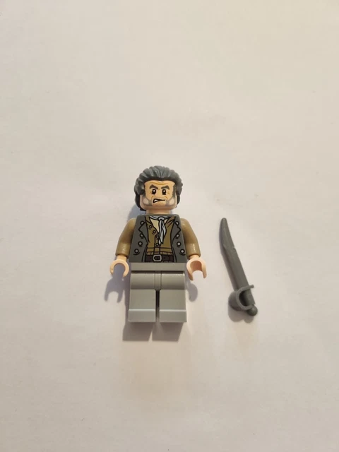 LEGO PIRATES OF The Caribbean The Black Pearl Minifigure Joshamee Gibbs ...