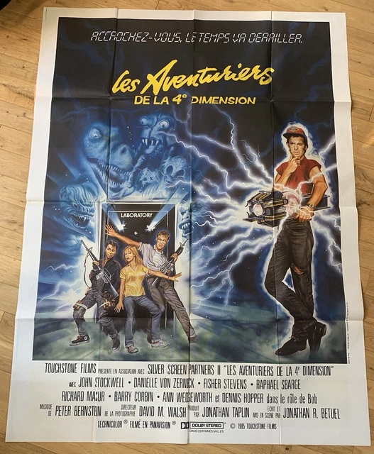AFFICHE LES AVENTURIERS DE LA 4ème DIMENSION Jonathan R.BETUEL HOPPER ...