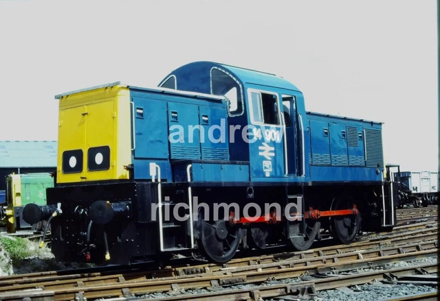 BO'NESS RAILWAY 14901 Class 14 Diesel Locomotive 1993 Original 35mm ...