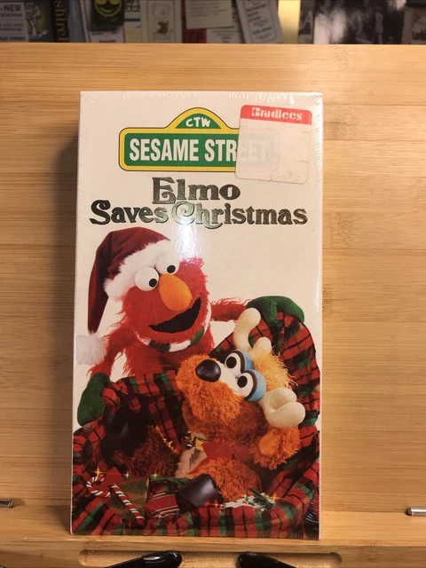 SESAME STREET - Elmo Saves Christmas (VHS, 1996) £7.99 - PicClick UK