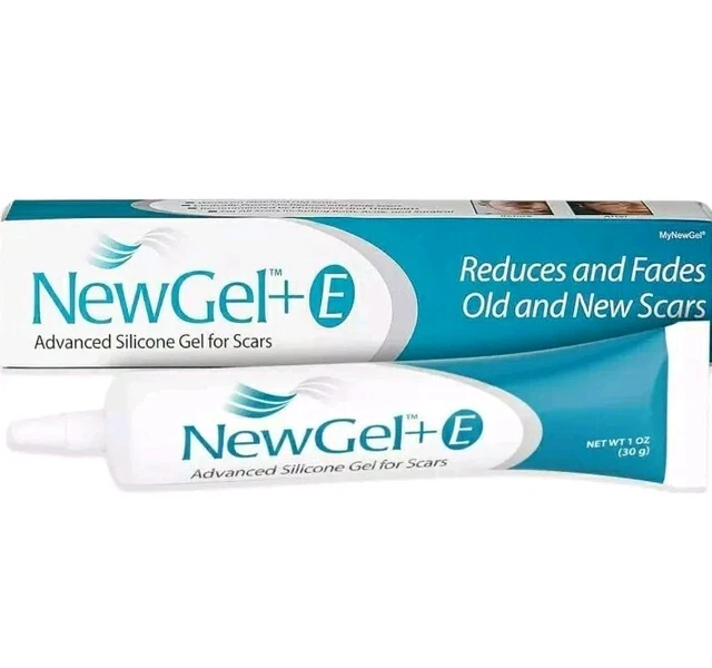 NEWGEL+E ADVANCED SILICONE Scar Treatment Gel For Old And New Scars W ...
