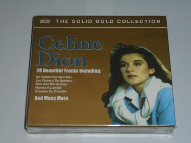 CELINE DION THE Solid Gold Collection 2CD New & Sealed £14.95 - PicClick UK