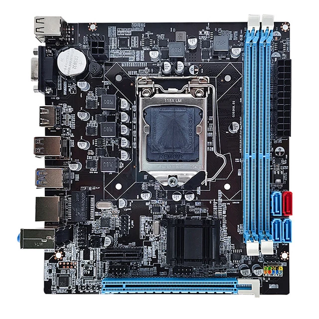 B75 MOTHERBOARD 16GB Micro-ATX LGA1155 Socket Desktop Mainboard HDMI ...