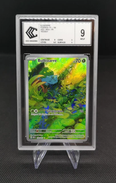 CARTE POKÉMON FR Bulbizarre AR/Alternative 166/165 E&V 151 - CCC - 9 ...