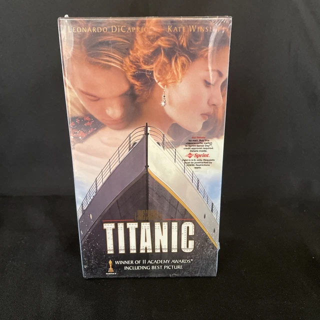NEW “TITANIC” VHS Video Factory SEALED BRAND NEW Tape Box Set 1997 ...