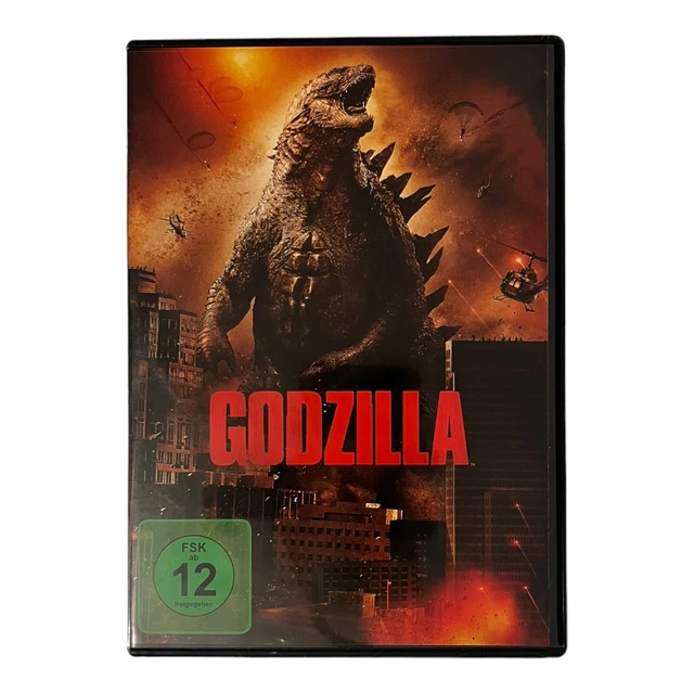 GODZILLA MIT AARON Taylor-Johnson Ken Watanabe Elizabeth Olsen | DVD ...