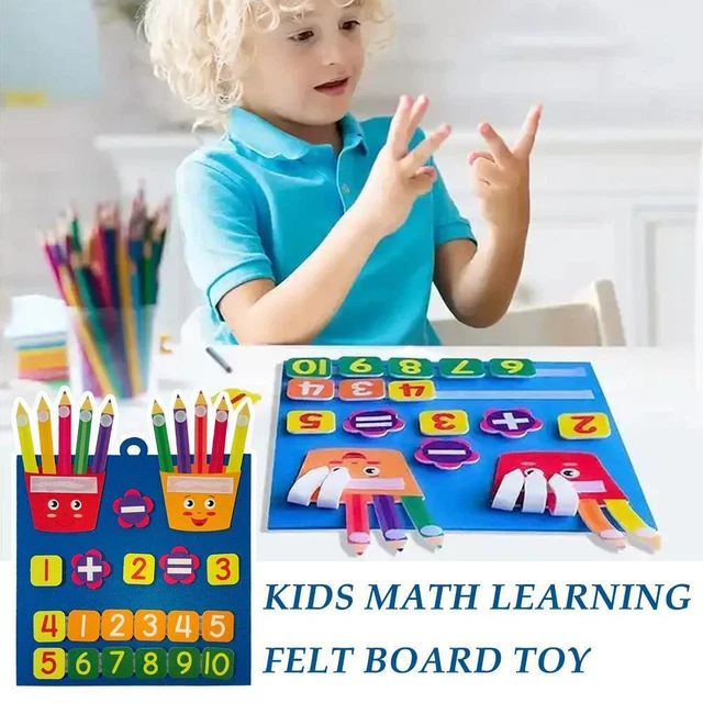 CHILDREN MONTESSORI MATH Games Digital Sticks Learning Preschool B9B8 ...