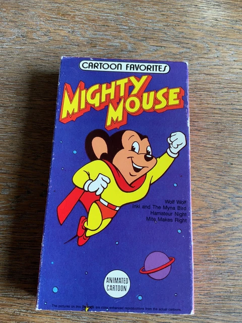 CARTOON CLASSICS MIGHTY Mouse VHS Video Tape EUR 2,24 - PicClick IT
