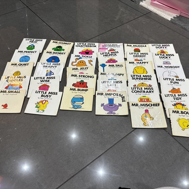 HUGE BUNDLE MR Men Books 70s/80s/90s 50+ Books £30.00 - PicClick UK