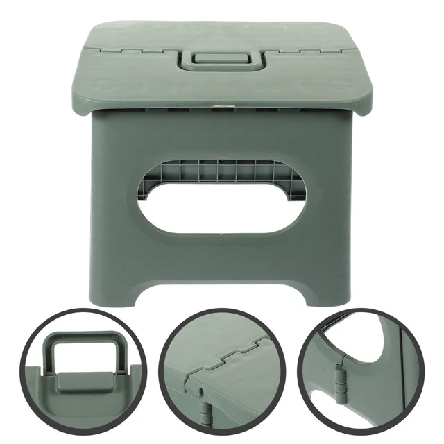 CHAISES PLIANTES ESCABEAU Repliable Tabouret De Jardin Lourd Portatif ...