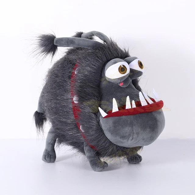GRUCKEL DOG PLUSH Puppet High HairBlack Dog Black Dog Puppet Toy £20.39 ...