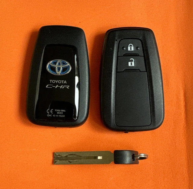 GENUINE TOYOTA C-HR 2 Button Remote Smart Key Fob Keyless Go! Tokai ...