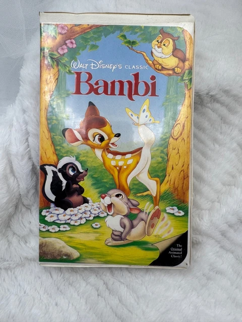 WALT DISNEYS CLASSIC Bambi VHS Tape With Original Clamshell Case £7.09 ...