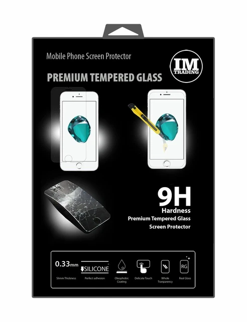 3X PANTALLA CRISTAL Protector 9H Vidrio Templado Real para IPHONE 7 ...