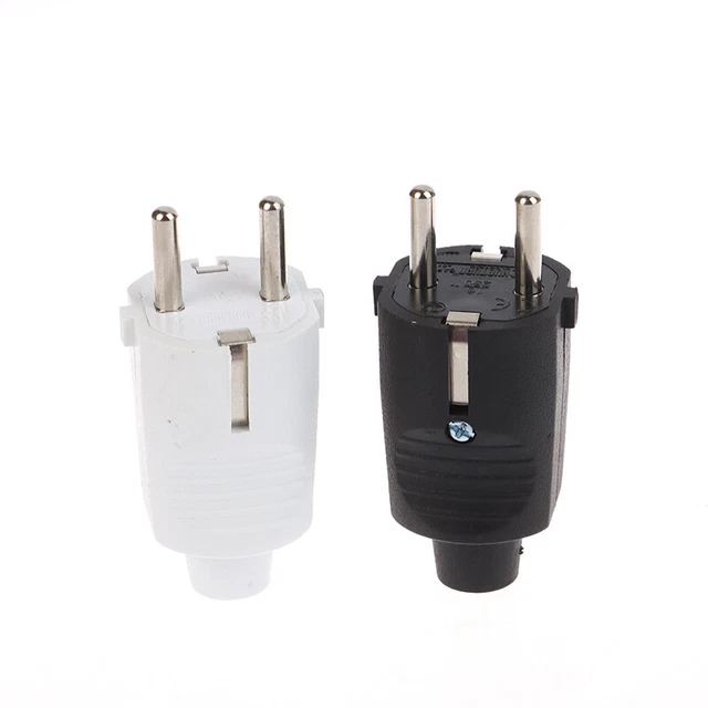EUROPEAN PLUG ADAPTER 16A Power Plug With Earthing Electrical Socket ...