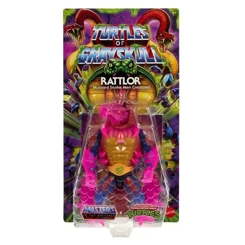 MOTU ORIGINS TORTUGAS De Grayskull Wave 5 Rattlor Figura de Acción en ...