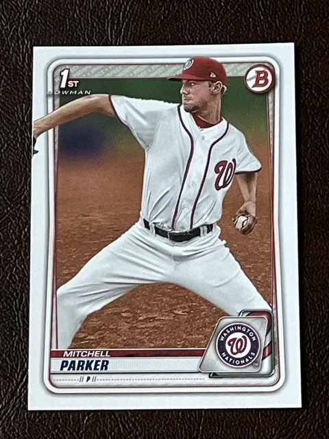 2020 BOWMAN DRAFT Mitchell Parker 1st Bowman #BD-176 Nationals Qty ... 2020 BOWMAN DRAFT Mitchell Parker 1st Bowman #BD-176 Nationals Qty ...