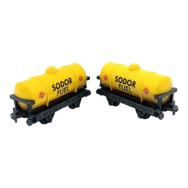 SODOR FUEL TANKERS ERTL Thomas The Tank Engine & Friends Die Cast Train ...