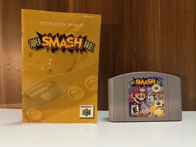SUPER SMASH BROS - Nintendo 64 - Authentic OEM Cleaned & Tested Saves ...