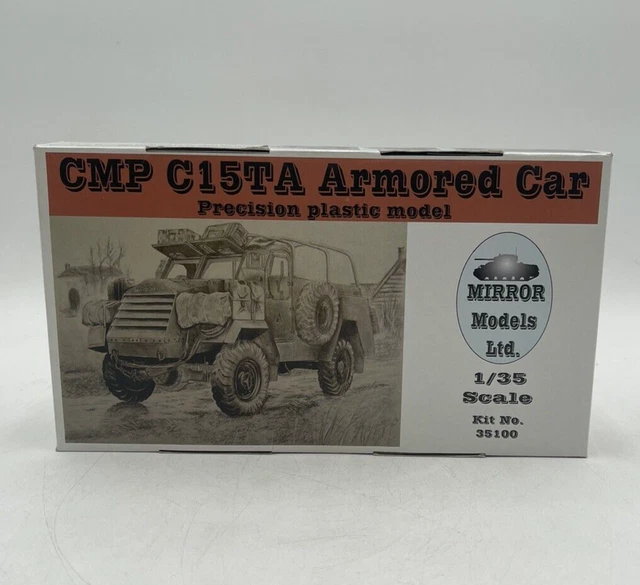 MIRROR MODELS CMP C15TA Armored Car 1/35 Scale Plastic Model Kit No ...