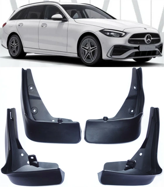 OEM SPLASH GUARDS Mud Flaps FOR 2021-2024 Mercedes Benz C Class AMG ...