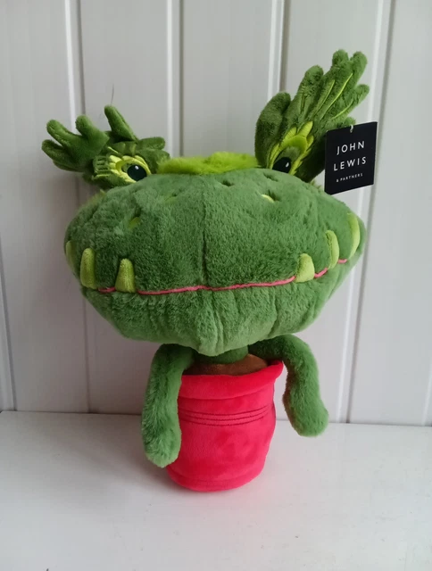 JOHN LEWIS STANDING Plush Toy - Snapper Plant / Venus Fly Trap - BNWT ...