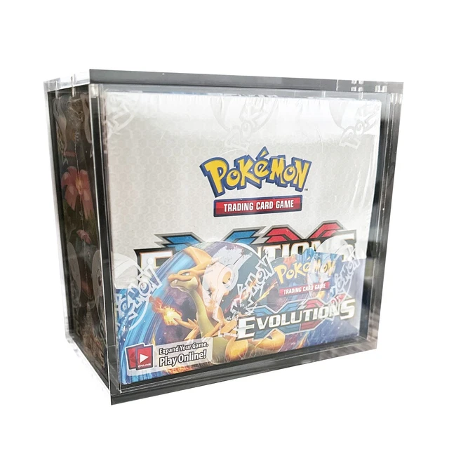 POKÉMON TCG BOOSTER Box Acrylic Display Case - 5mm - Fit's Modern Sets ...