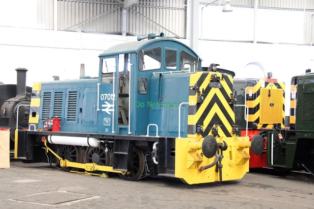 12X8 GLOSSY PHOTO BR Class 07 07012 @ Barrow Hill £4.99 - PicClick UK