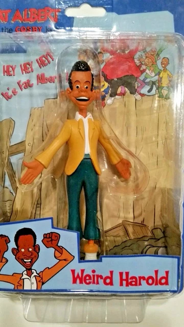 FIGURINE ARTICULÉE WEIRD Harold Fat Albert and the Cosby Kids, Sababa ...