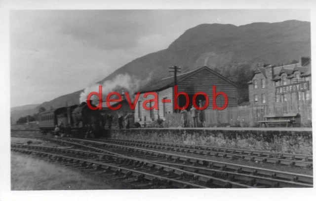 RAILWAY PHOTO LNER J37 64639 Aberfoyle 1951 NBR 0-6-0 Loco Last Train £ ...