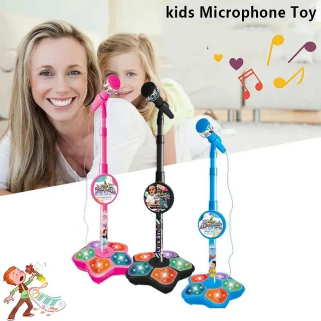 PARTY SIMULATION SINGING Toys Karaoke Mic Mic Music Microphone Musical ...
