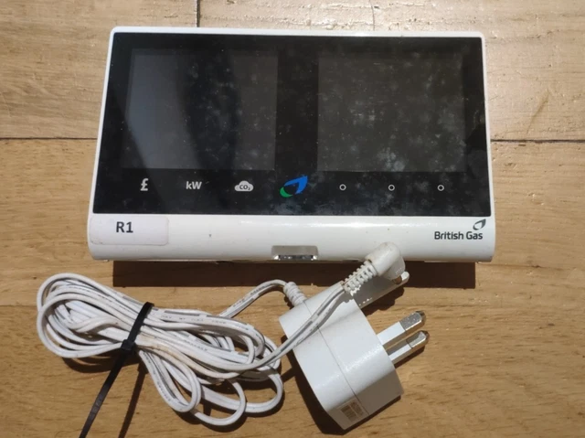 BRITISH GAS GEO Smart Home Energy Dual Gas & Electricity Display ...