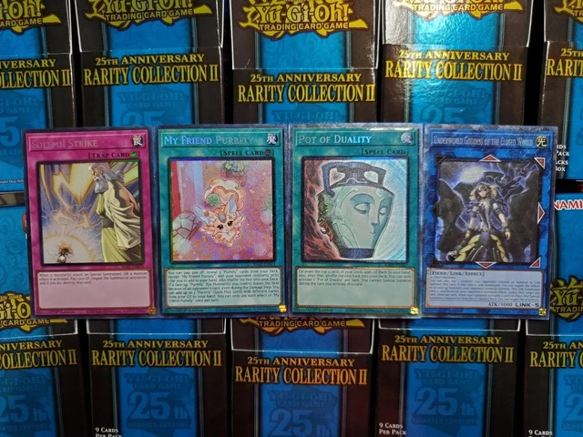 YU-GI-OH 25TH ANNIVERSARY Rarity Collection II Prismatic Collector’s ...