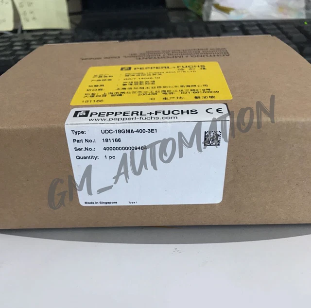 P+F DOBLE HOJA Material Sensor Ultrasónico UDC-18GMA-400-3E1, fedex o DHL EUR 914,81 - PicClick ES