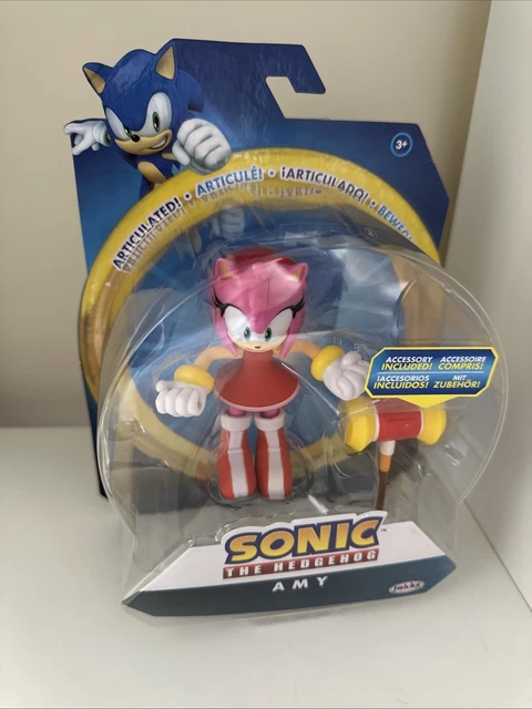 JAKKS PACIFIC SONIC the Hedgehog Amy Action Figure £15.28 - PicClick UK