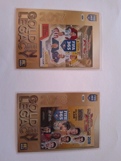 CRISTIANO RONALDO GOLDEN Legacy FIFA 365 ADRENALYN 2017+2018 $35.22 ...