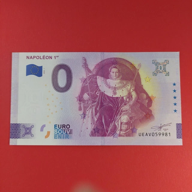 BILLET ZERO EURO - Euro souvenir - Napoléon 1er - 2024 - ANNEE ...