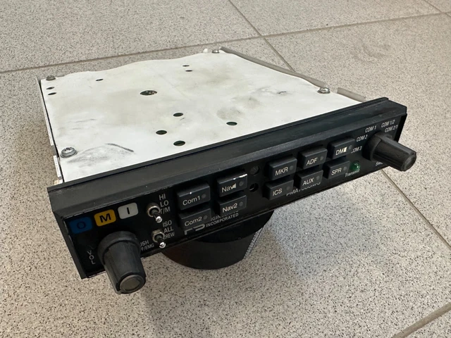 BENDIX KING KMA 28 Audio Selector Panel Avionics 066-01176-0101 ...