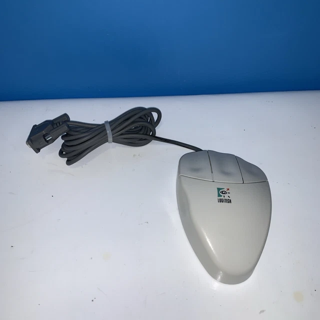 NICE - VINTAGE Logitech Mouseman M-ML38 mouse DB9 serial 0902 $21.41 ...