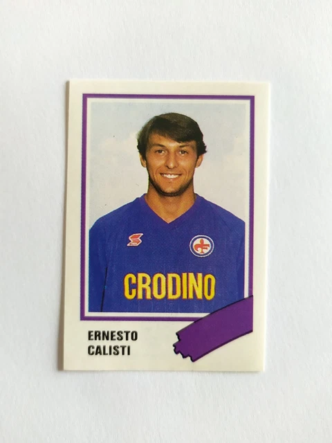 FIGURINA EUROFLASH CALCIO 89 FIORENTINA CALISTI n 90 CON VELINA EUR 1,10 - PicClick IT