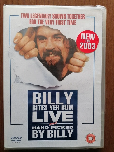 BILLY CONNOLLY: BITES Yer Bum - Live/Hand Picked (DVD 2004)-NEW AND ...